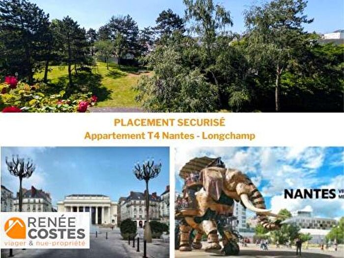 Appartement 4 pièces à Nantes, Longchamp, Rond-Point de Rennes, Perverie, Américains, à vendre