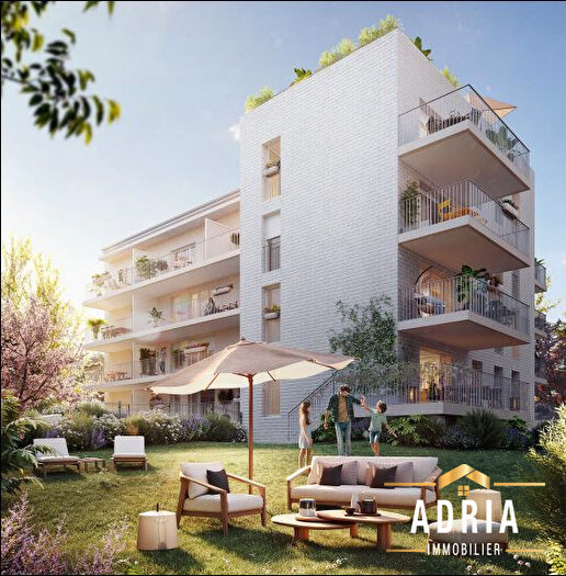 Appartement à vendre - Marseille e  - 3 pièces - 2 chambres