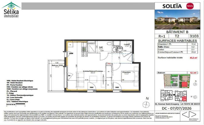 La Teste-de-Buch, L'Enclos d'Alis, Notre-Dame des Monts, Ninots, Miquelots - Appartement 2 pièces à vendre