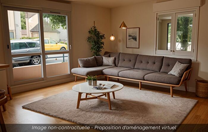 Appartement à vendre - Mainvilliers - 3 pièces - 2 chambres