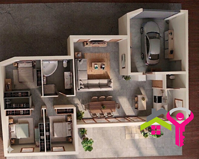 Maisons à vendre et appartements à louer - 3