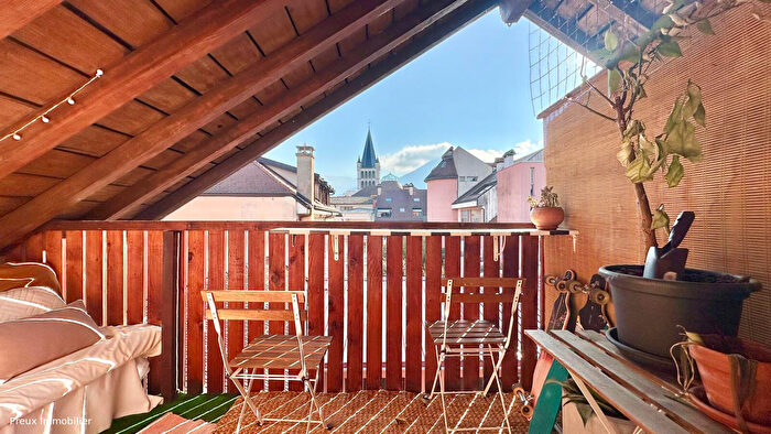 Appartement 3 pièces à vendre à Annecy, Centre-ville, Vieille ville, Marquisats