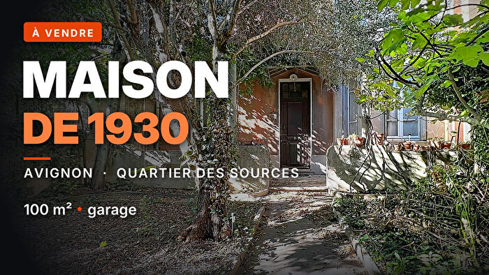 Avignon, Les Sources : Maison 4 pièces à vendre