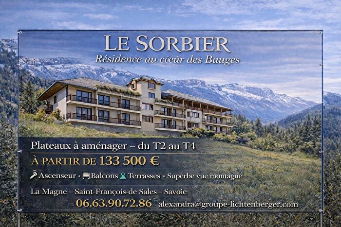 Appartement à vendre - Saint-François-de-Sales - 2 pièces - 1 chambre