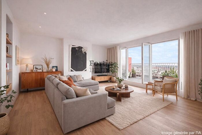 Appartement 4 pièces à Les Pavillons-sous-Bois, Fourche, à vendre
