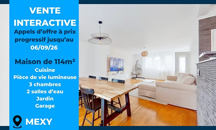 Maison 4 pièces à vendre - Mexy