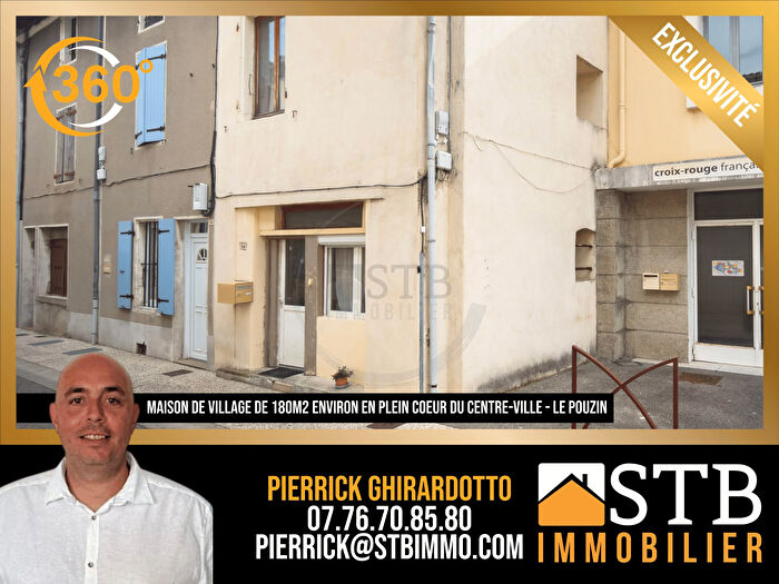 Maison à vendre - Le Pouzin - 6 pièces - 5 chambres