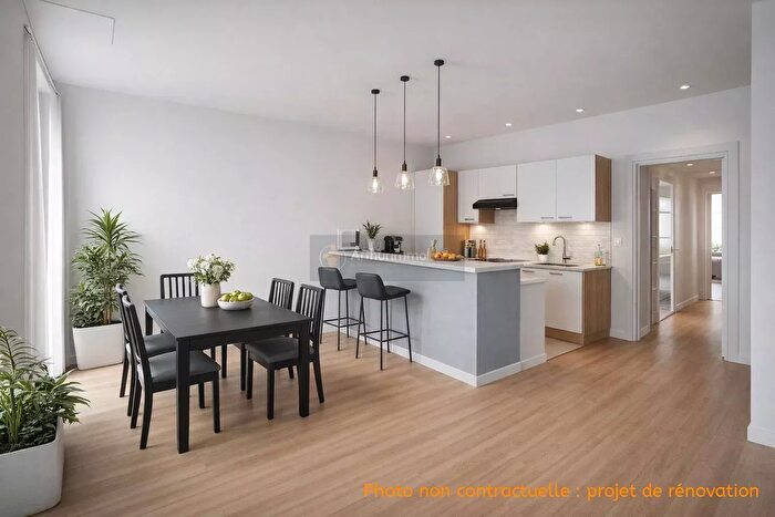 Appartement à vendre - Brest, Recouvrance, Capucins - 4 pièces - 2 chambres