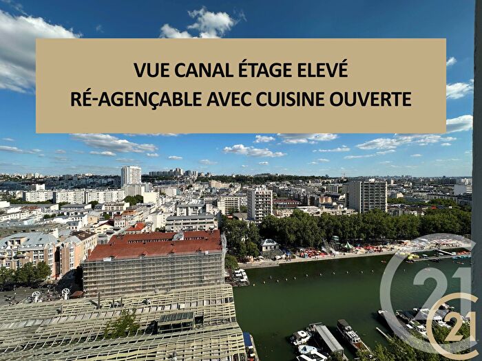 Appartement 3 pièces à vendre - Paris 19ème, Bassin de la Villette