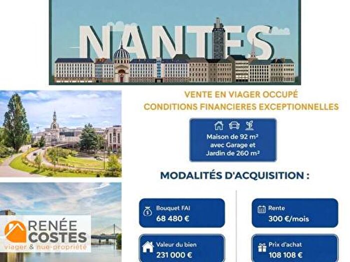 Maison à vendre - Nantes, Saint-Donatien, Tortière - 5 pièces - 3 chambres