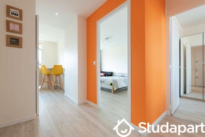 Appartement 1 pièce à La Perralière, Villeurbanne, à louer