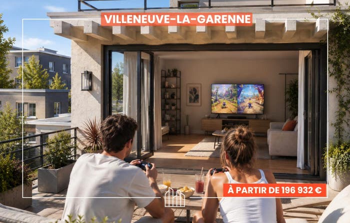 Villeneuve-la-Garenne, Centre-ville - Maison 1 pièce à vendre