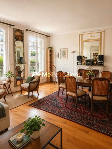 Paris 16ème, Auteuil-Nord, Jasmin, Mirabeau : Appartement 4 pièces à vendre