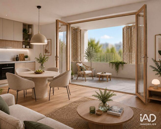 Appartement 2 pièces à vendre à Vaulx-en-Velin, Mas Nord