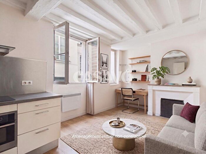 Appartement 2 pièces à Paris 3ème, Arts-et-Métiers, à vendre