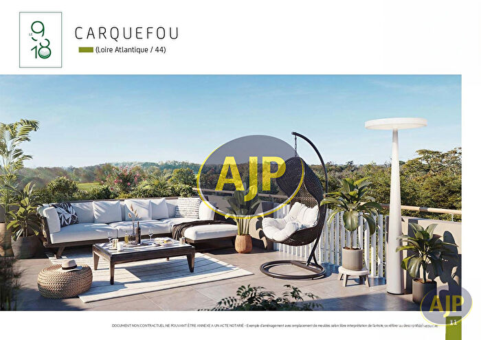 Appartement à vendre - Carquefou, Centre-ville, Charbonneau, Châteaubriand, Bois Saint-Lys - 4 pièces - 3 chambres