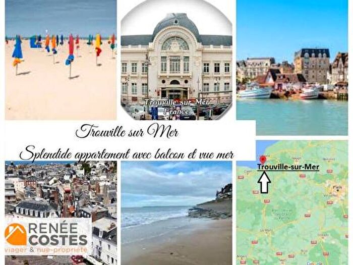 Appartement à vendre - Trouville-sur-Mer - 2 pièces - 1 chambre