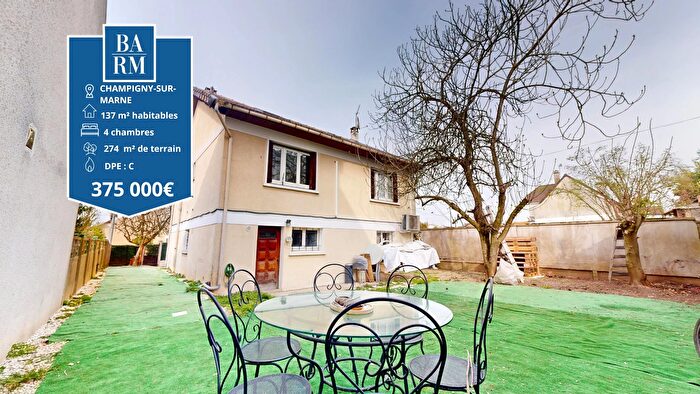 Maison 5 pièces à vendre à Champigny-sur-Marne, Les Mordacs, Coeuilly