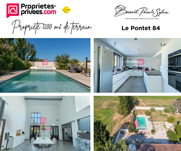 Maison à vendre - Le Pontet, Arbalestière - 9 pièces - 4 chambres