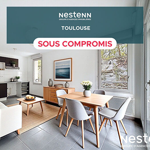 Appartement à vendre - Toulouse, Pouvourville - 3 pièces - 2 chambres