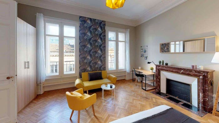 Centre ville, Bordeaux : Appartement 1 pièce à louer