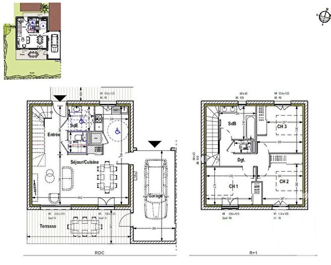 Maison à vendre - Anthy-sur-Léman - 4 pièces - 3 chambres