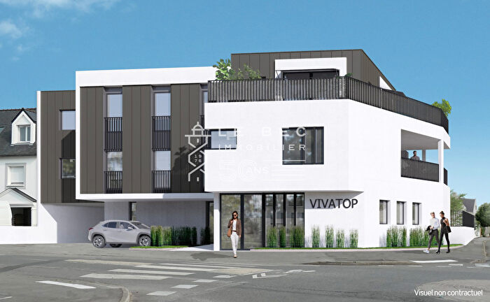 Appartement à vendre - Larmor-Plage - 4 pièces - 3 chambres