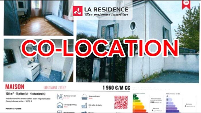 Maison à louer - Lieusaint - 5 pièces - 4 chambres