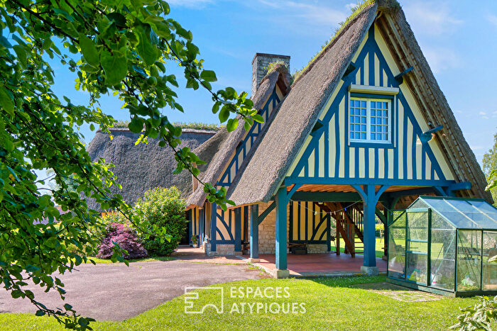 Maison à vendre - Le Bec-Hellouin - 6 pièces - 4 chambres