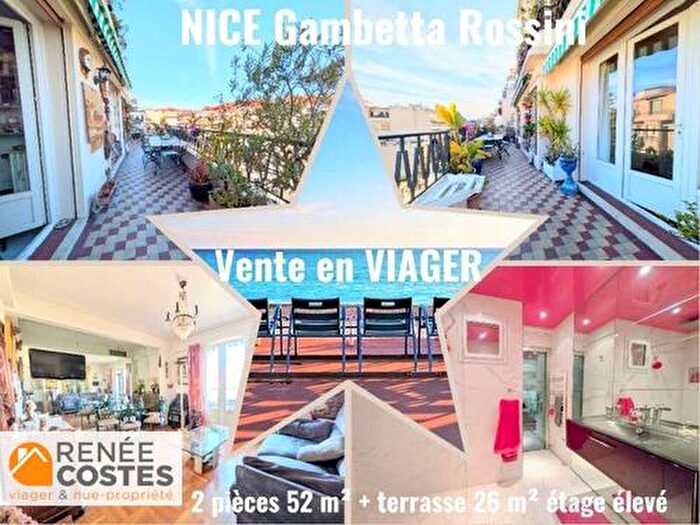 Appartement à vendre - Nice, Gambetta - 2 pièces - 1 chambre
