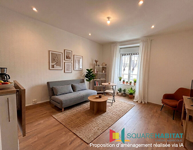 Appartement 1 pièce à Nantes, Saint-Clément, Jardin des plantes, Caserne Lamoricière, à vendre