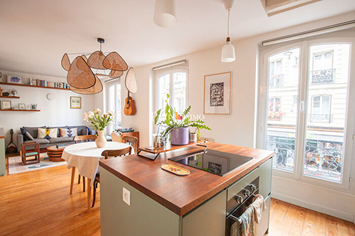 Appartement 3 pièces à Paris 18ème, Jules Joffrin, à vendre