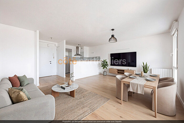 Appartement à vendre - Nantes, Sainte-Thérèse, Rond-Point de Vannes - 2 pièces - 1 chambre