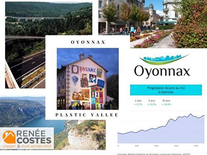 Maison à vendre - Oyonnax, Belmont - 5 pièces - 3 chambres