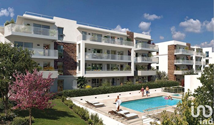 Appartement à vendre - Saint-Laurent-du-Var, Jacquons, Plateaux Fleuris - 2 pièces - 1 chambre