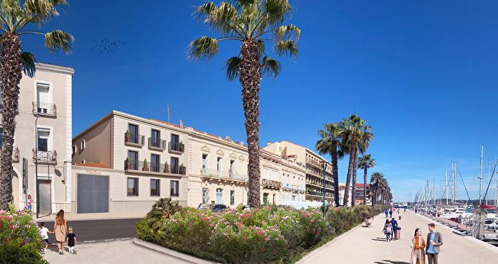 Appartement à vendre - Sète, La Gare - 3 pièces - 2 chambres