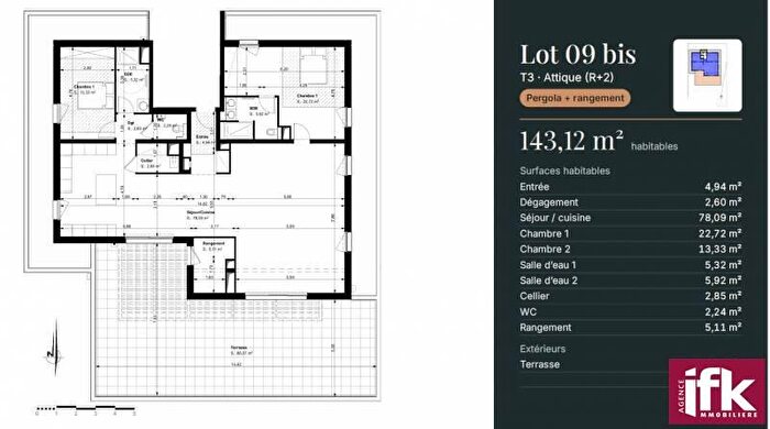 Appartement 4 pièces à vendre à Soultz-Haut-Rhin