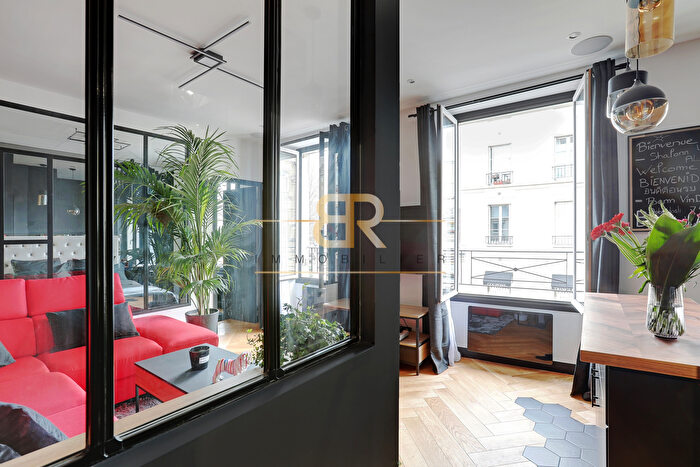 Appartement à louer - Paris e , Barbès, Château Rouge - 2 pièces - 1 chambre