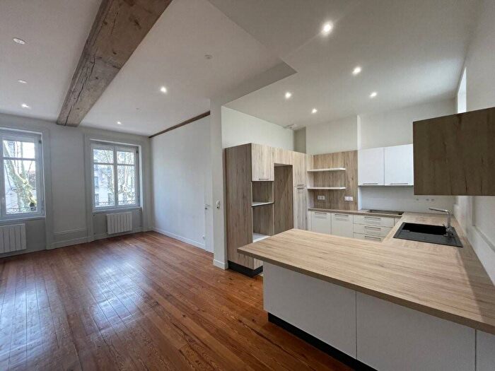 Appartement à louer - Flammarion, Lyon ème arrondissement - 2 pièces - 1 chambre