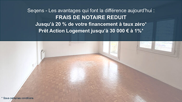 Appartement à vendre - Noisiel, Ville nouvelle - 3 pièces - 2 chambres