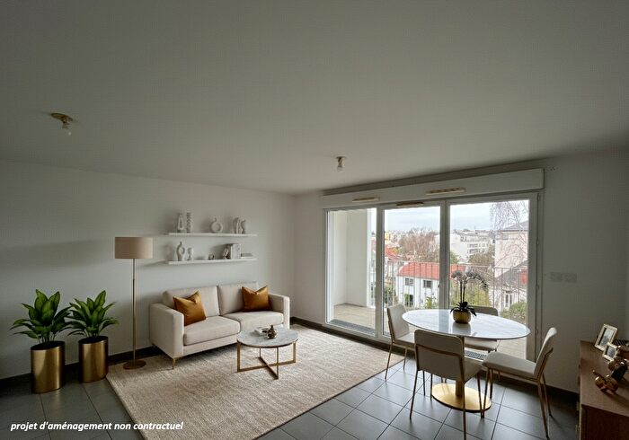 Appartement à louer - Nantes, Hauts-Pavés, Saint-Pasquier, Saint-Félix, Université - 3 pièces - 2 chambres