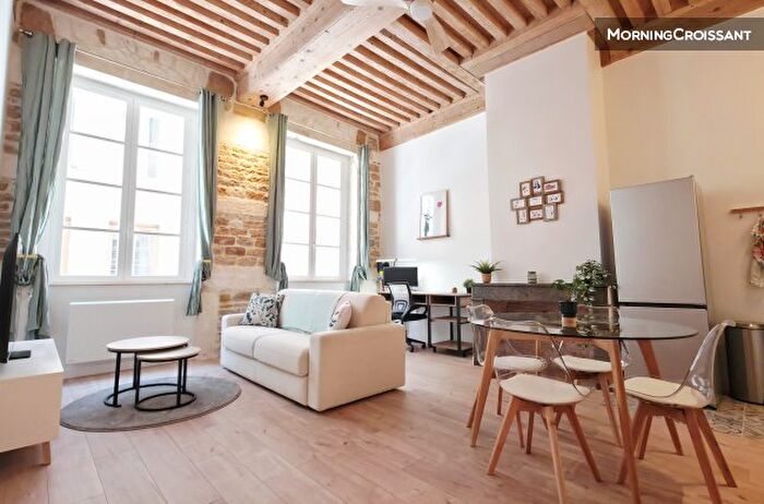 Lyon 1er, Ouest des Pentes : Appartement 2 pièces à louer