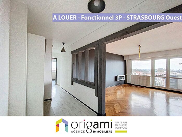 Strasbourg, Koenigshoffen, Hohberg : Appartement 3 pièces à louer