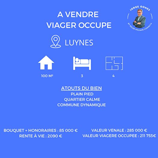 Maison à vendre - Luynes - 4 pièces - 3 chambres