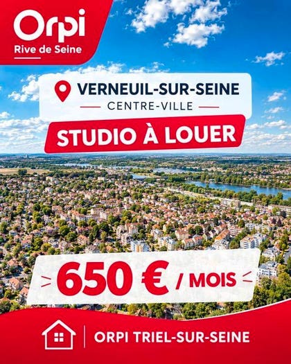 Le Vieux Verneuil, Verneuil-sur-Seine : Appartement 1 pièce à louer
