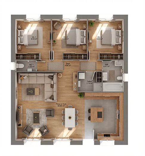 Maisons à vendre et appartements à louer - 2