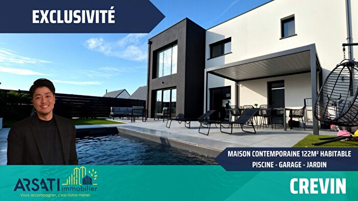 Maison à vendre - Crevin - 5 pièces - 3 chambres