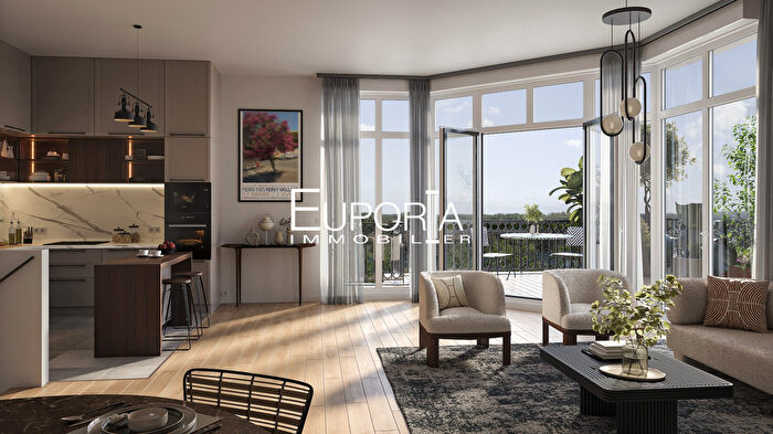 Puteaux, Pressensé, Rives de Seine - Appartement 5 pièces à vendre