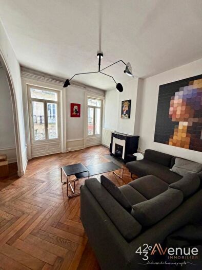 Appartement à vendre - Saint-Étienne, Centre-ville, Peuple, Chavanelle - 4 pièces - 2 chambres