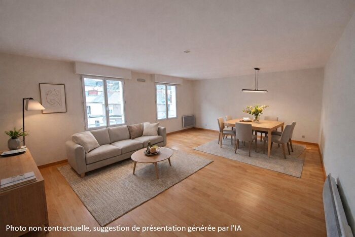 Appartement à louer - Angers, Centre-ville, La Fayette - 3 pièces - 2 chambres